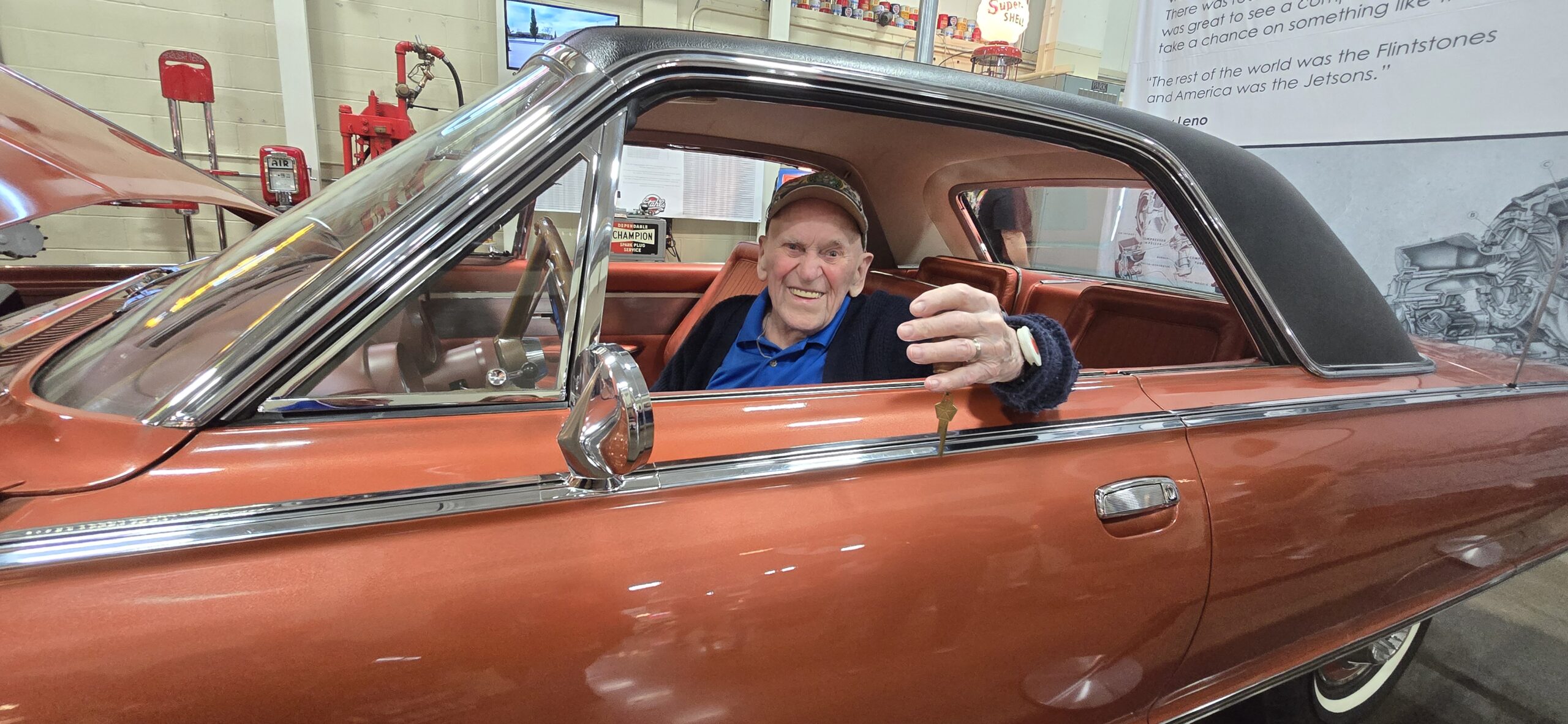 A tale of Ted and the Turbine Car - Stahls Motor and Music Experience