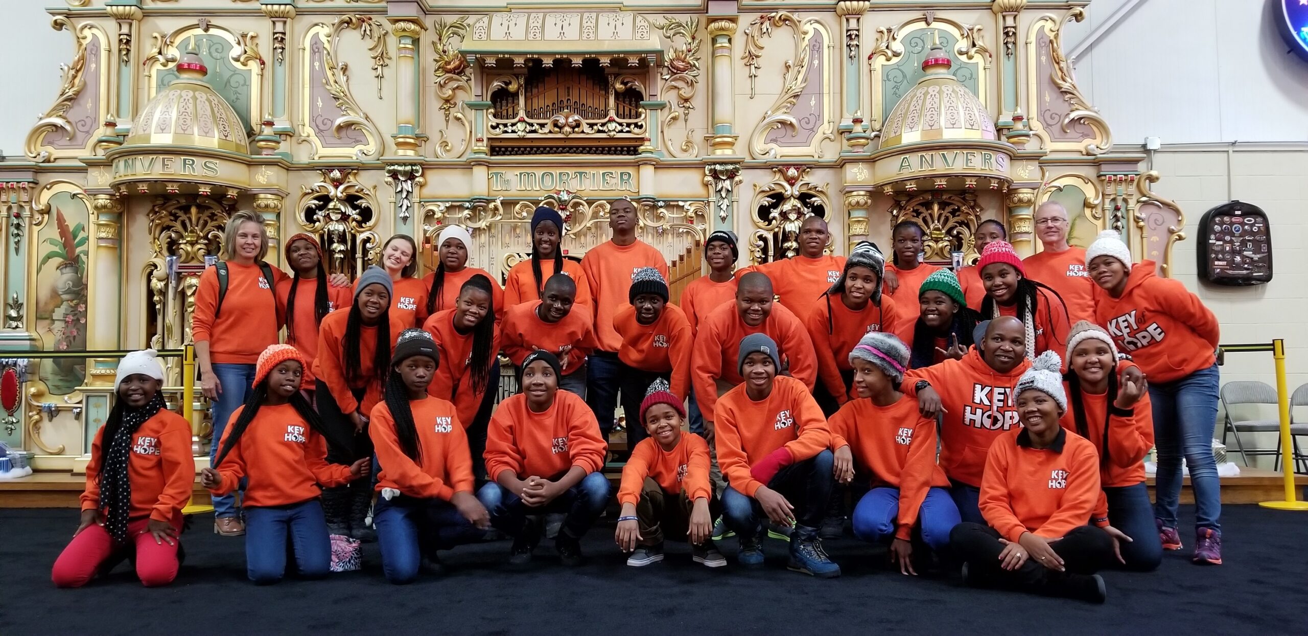 Key of Hope Youth Choir visits Stahls - Stahls Motor and Music Experience